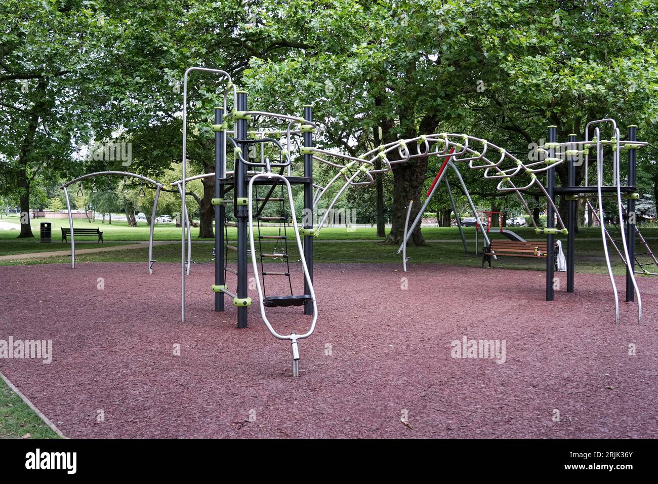 Bowring Park Knowsley. New children’s playground Stock Photo - Alamy