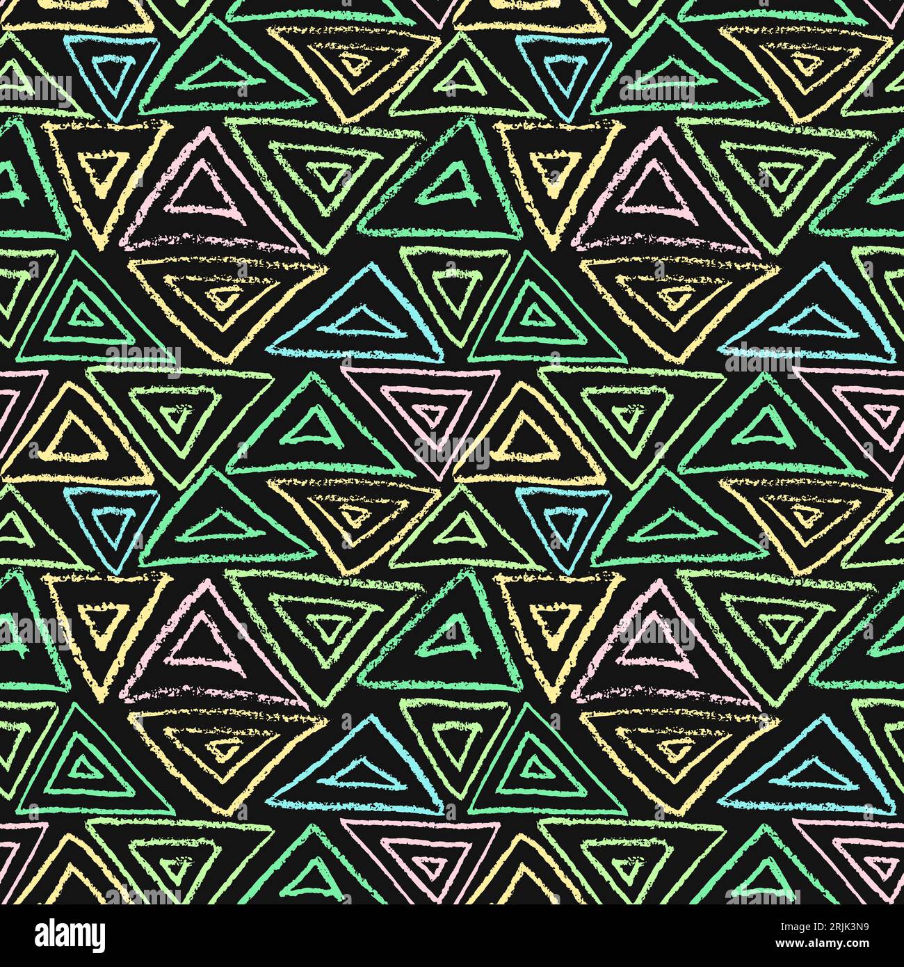 Colorful Pastel Seamless Artwork Pattern Stock Vector Image & Art - Alamy