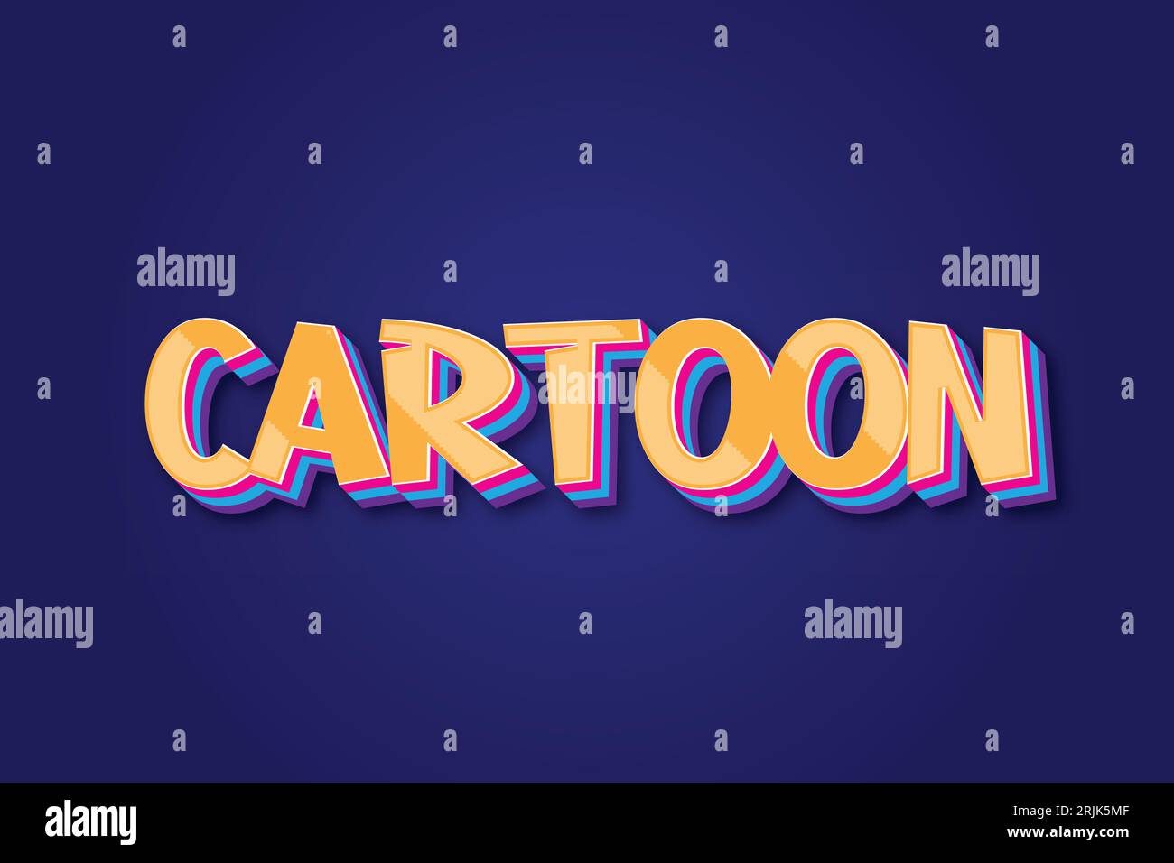 Text effect in 3d chrome words text effect theme editable metal silver ...