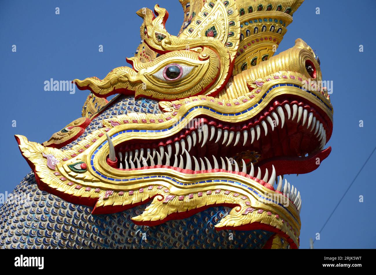 Sculpture ancient naga or carving antique naka statue for thai people ...