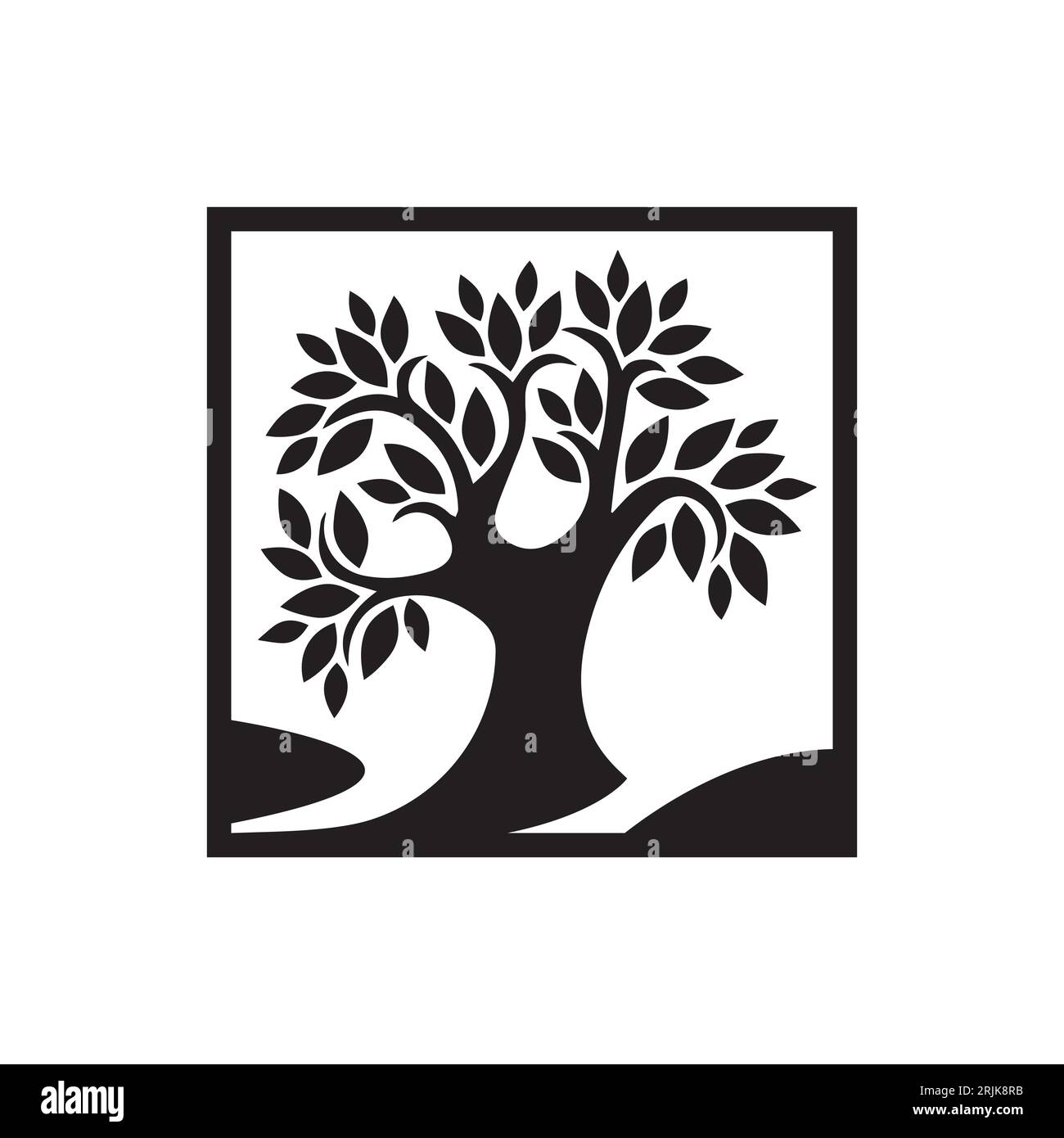 Decorative tree series, vector illustration Stock Vector Image & Art ...