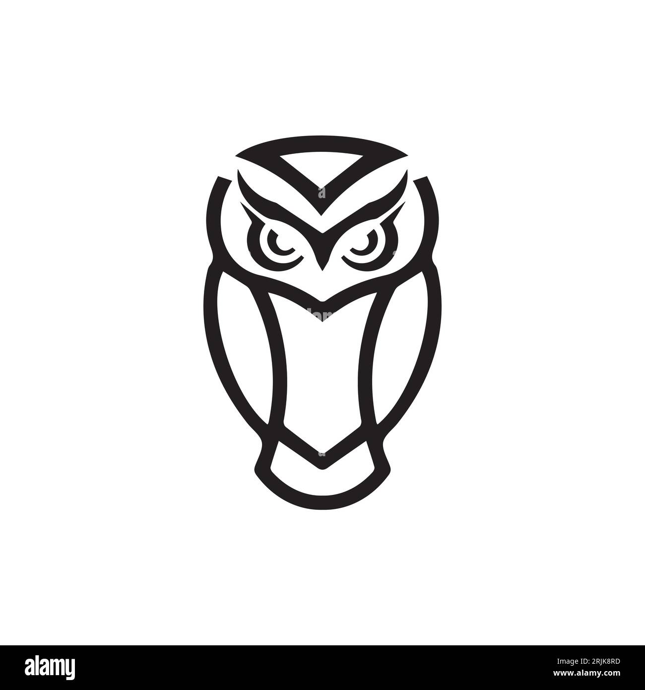 Design logo template and owl icon. Logos available in vectors Stock ...