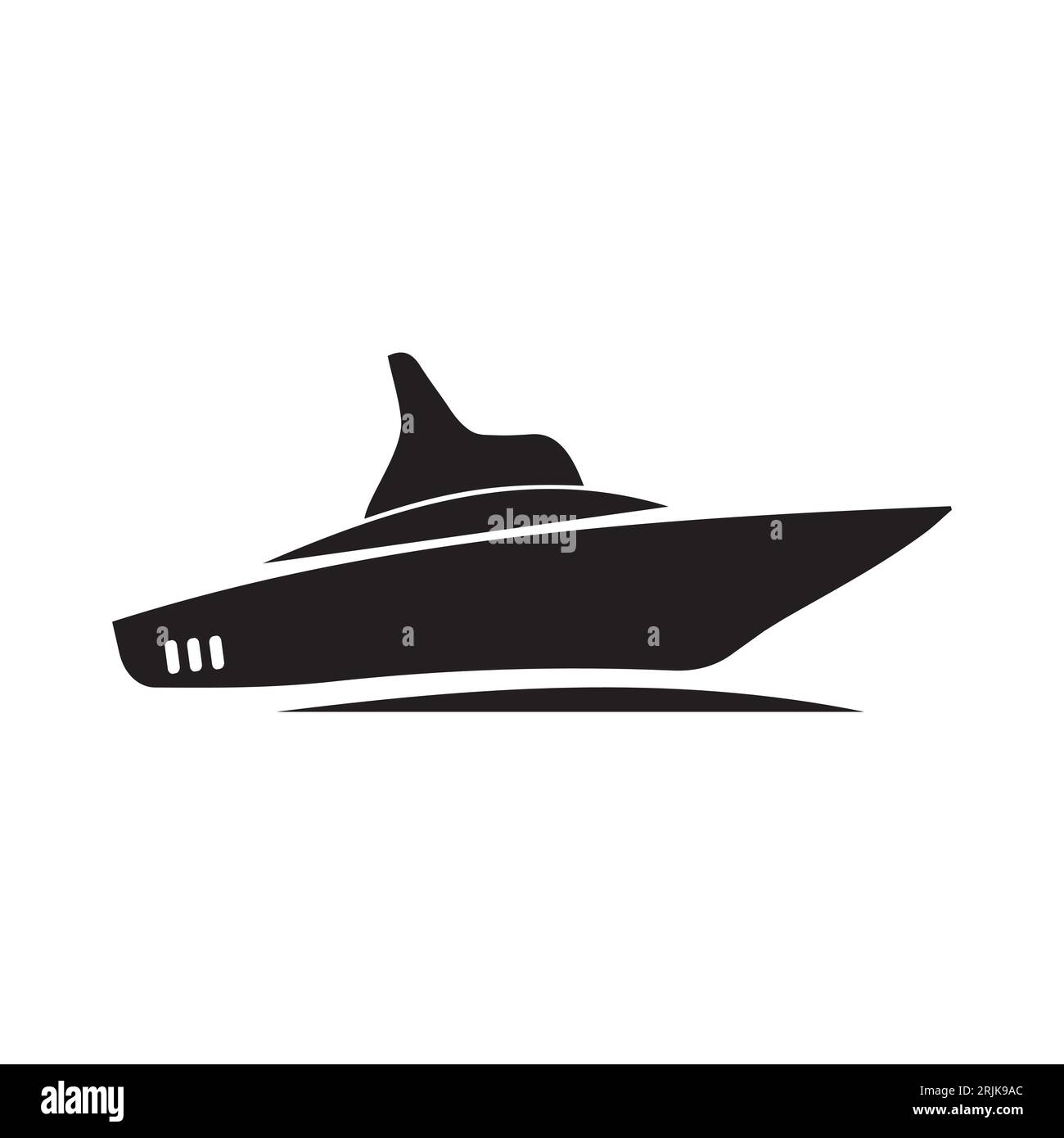 Super yacht vector vectors hi-res stock photography and images - Alamy