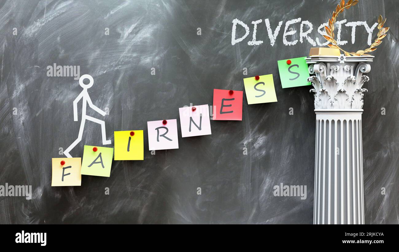 Fairness leads to Diversity - a metaphor showing how fairness makes the ...