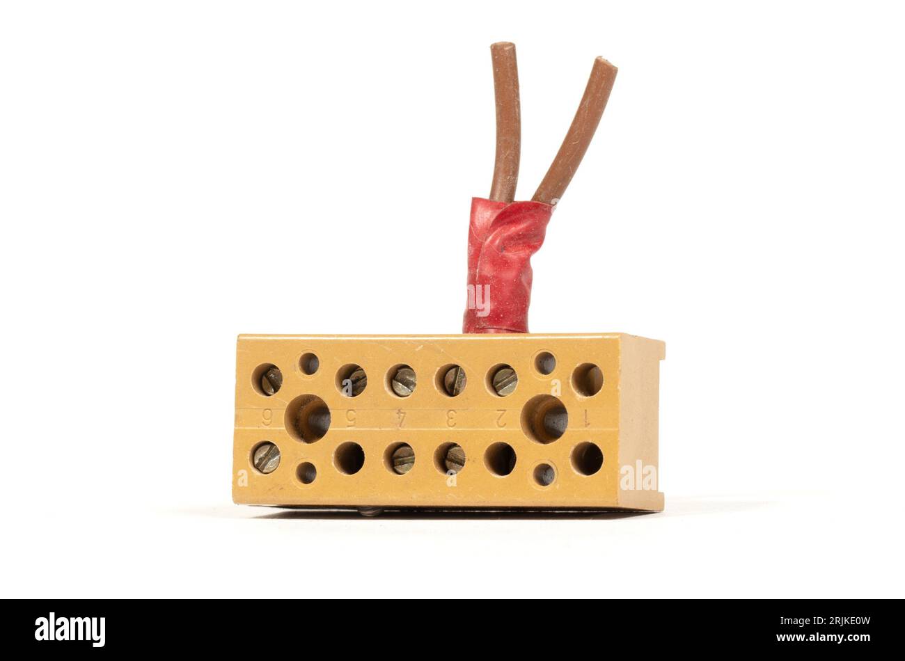 Connector block Cut Out Stock Images & Pictures - Alamy