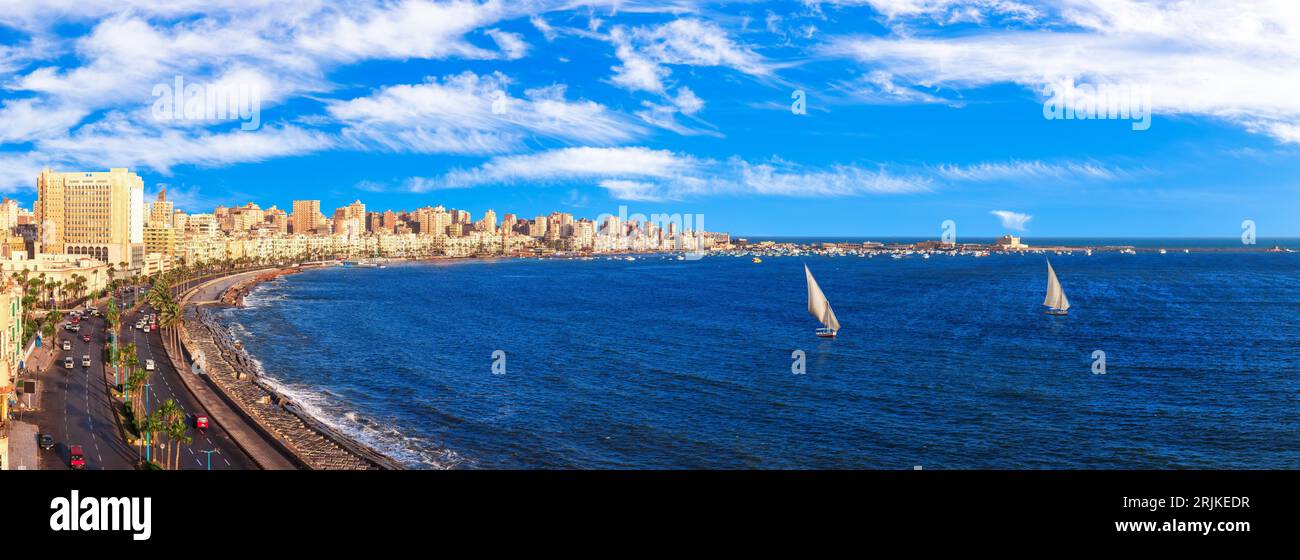 Aerial view of alexandria hi-res stock photography and images - Alamy