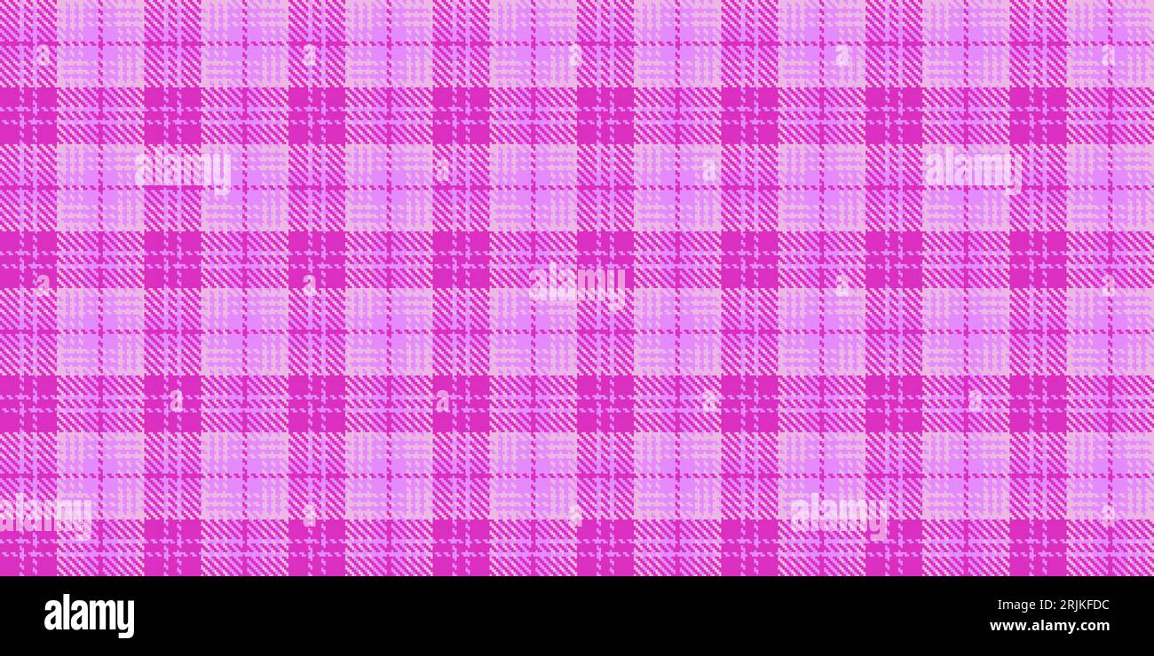 Tartan check plaid texture seamless pattern in pink, blue, white Modern ...
