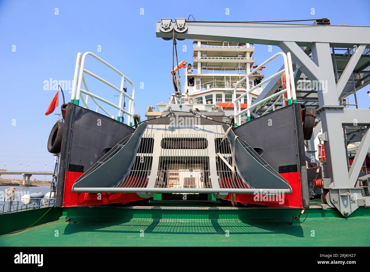 Ship machinery and equipment Stock Photo - Alamy