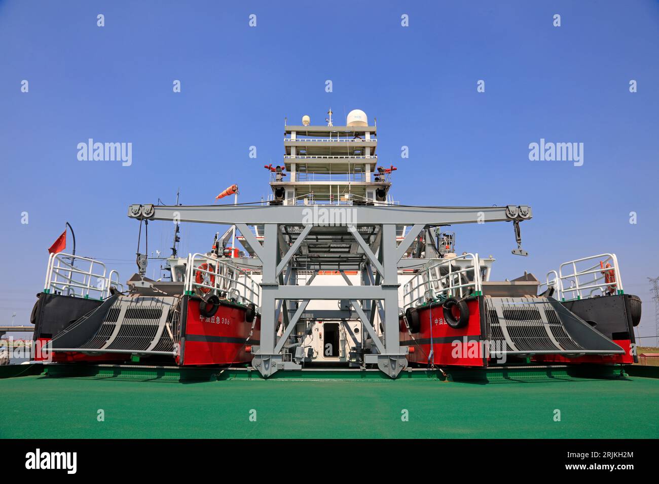 Ship machinery and equipment Stock Photo - Alamy