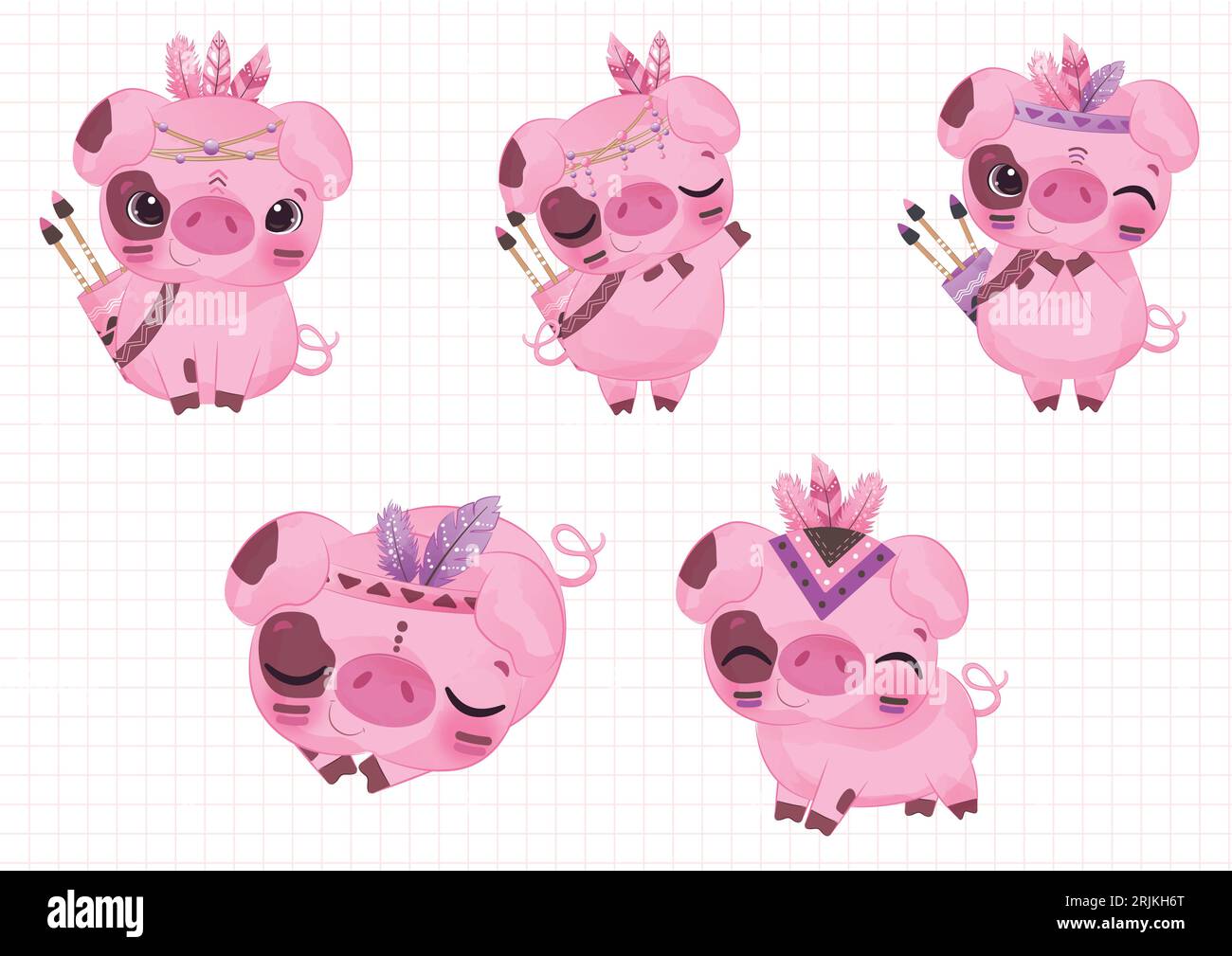 Sticker cute Cut Out Stock Images & Pictures - Alamy