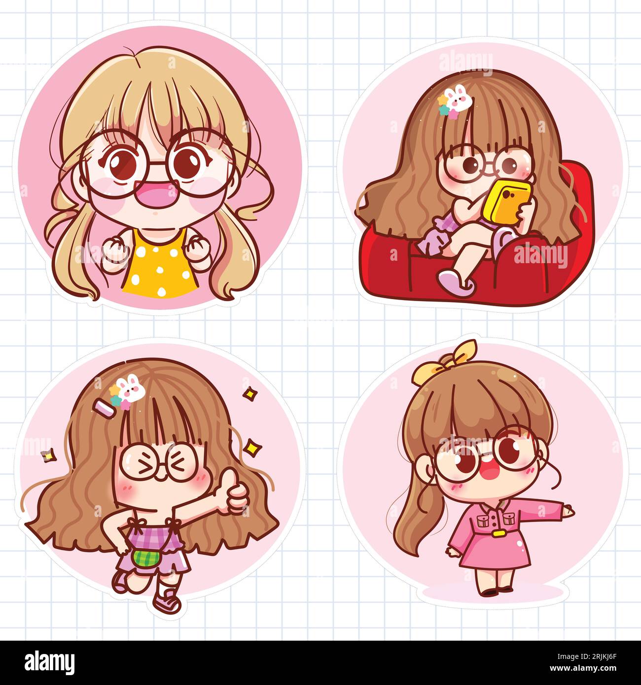 Cute kid vector illustration Stock Vector Image & Art - Alamy