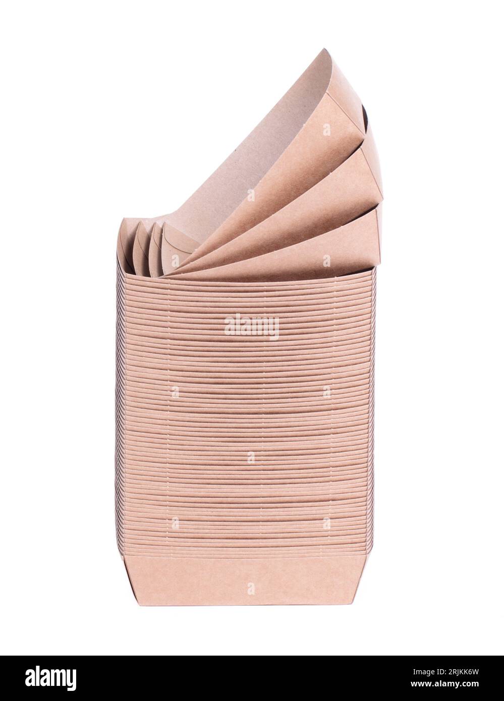 Recycled paper food tray hi-res stock photography and images - Alamy