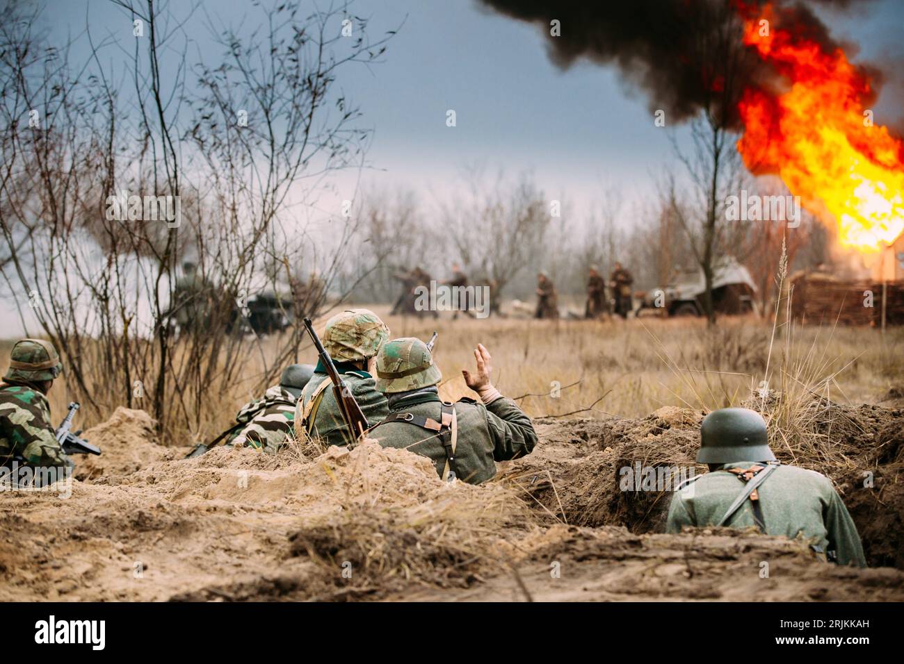 World war ii soldier combat hi-res stock photography and images - Alamy
