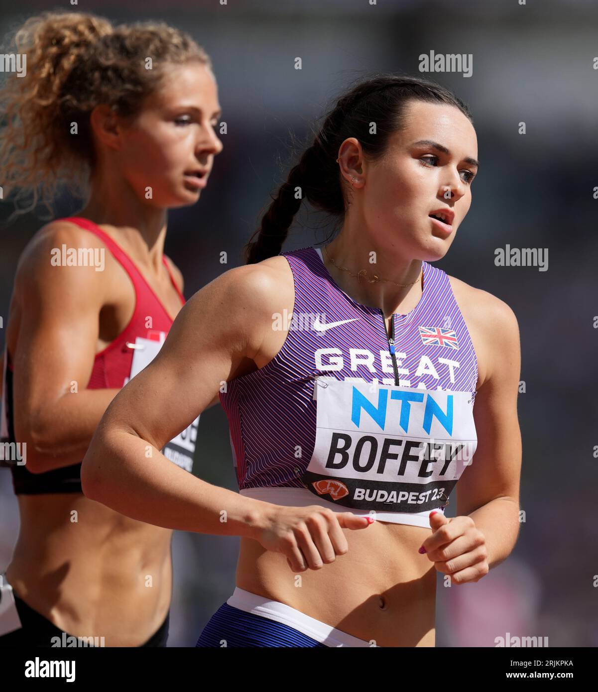 Great Britain's Isabelle Boffey during the women's 800m heats on day ...