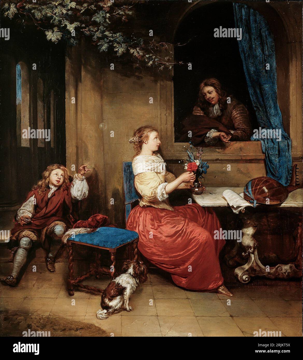 1700s painting figure hi-res stock photography and images - Alamy