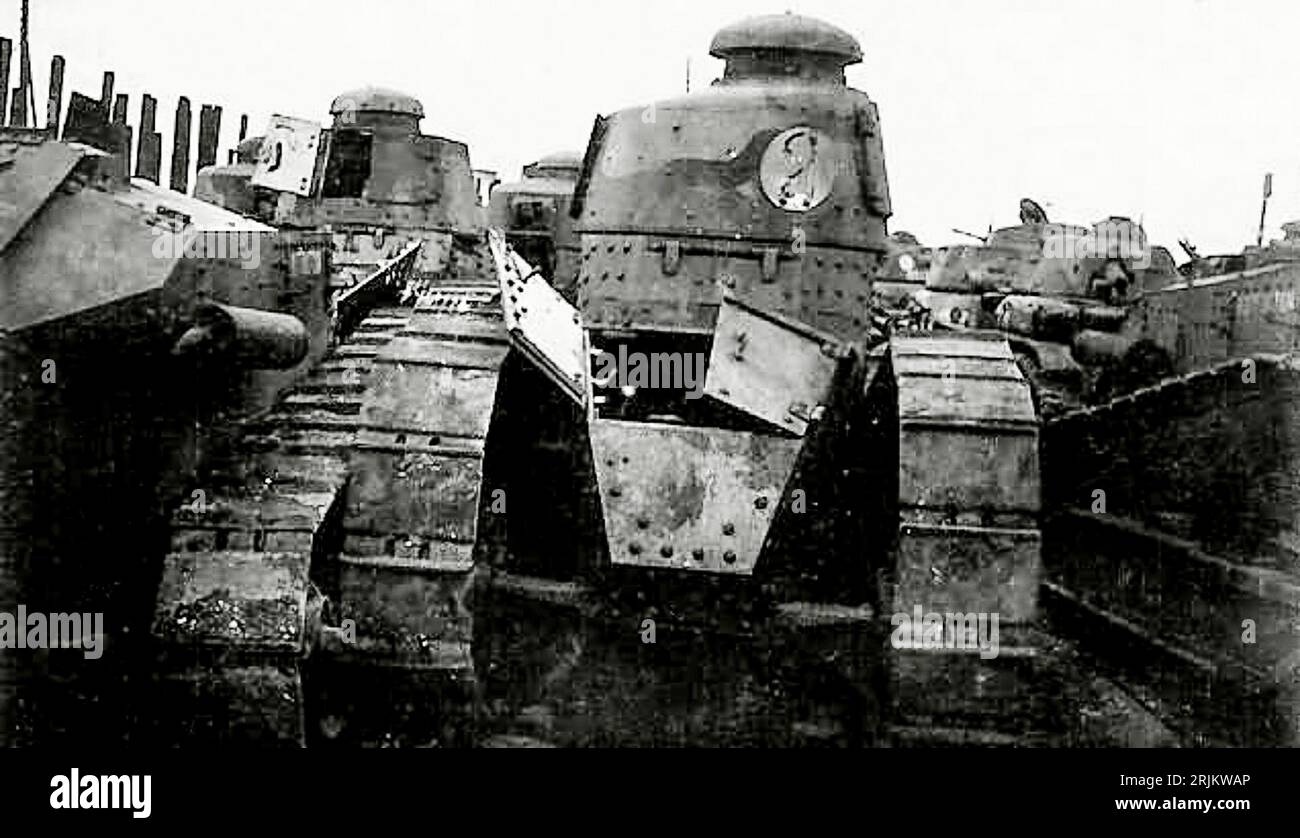 French light tank renault ft hi-res stock photography and images - Alamy