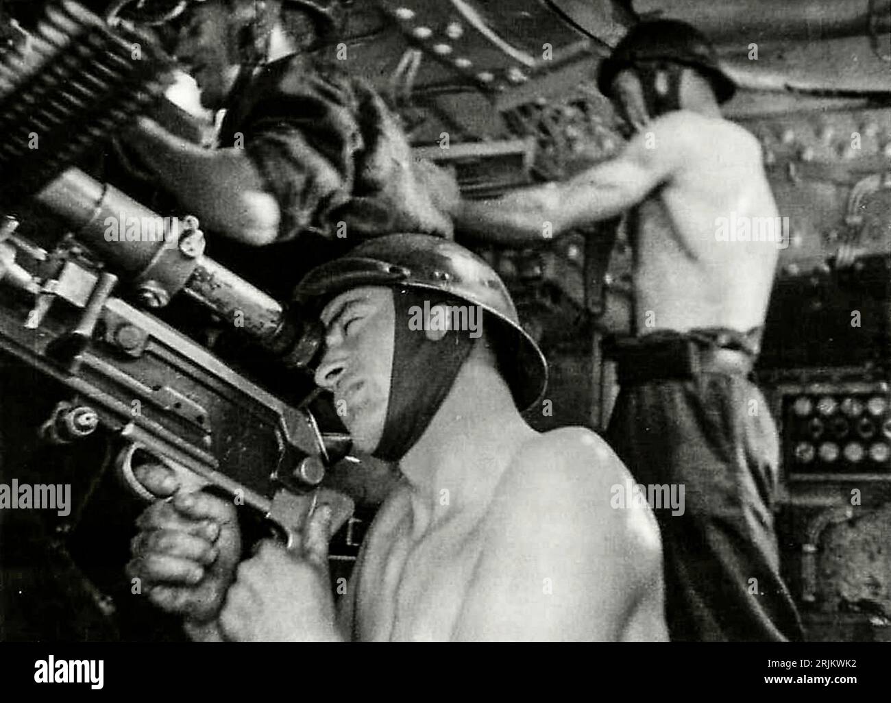 World War II. FRANCE. Tanks, Char 2C, French tanker mans Hotchkiss in ...