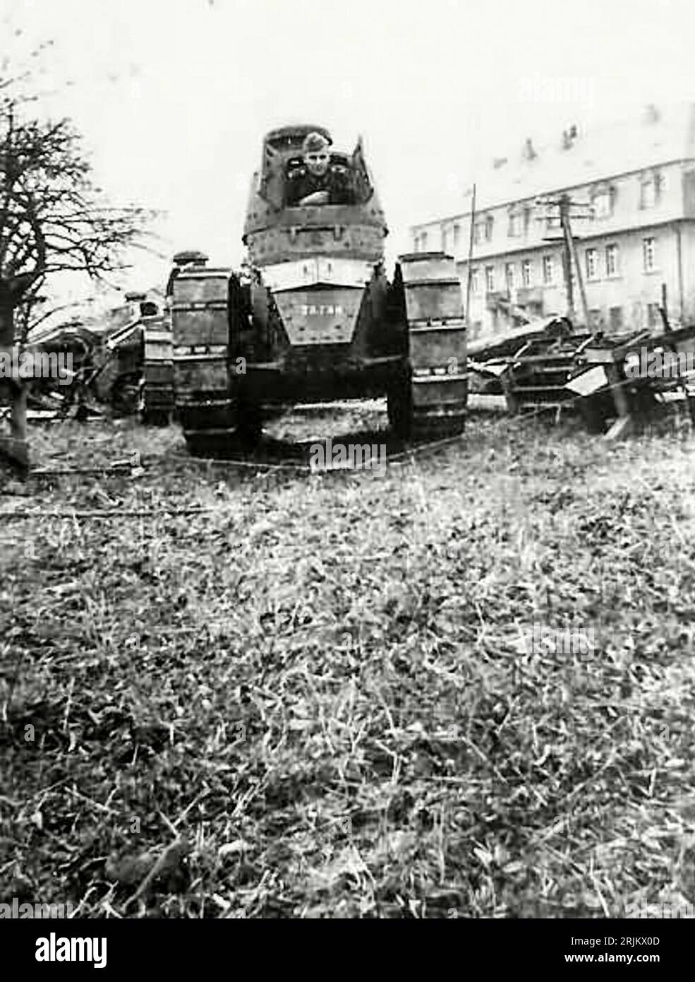 French light tank renault ft hi-res stock photography and images - Alamy