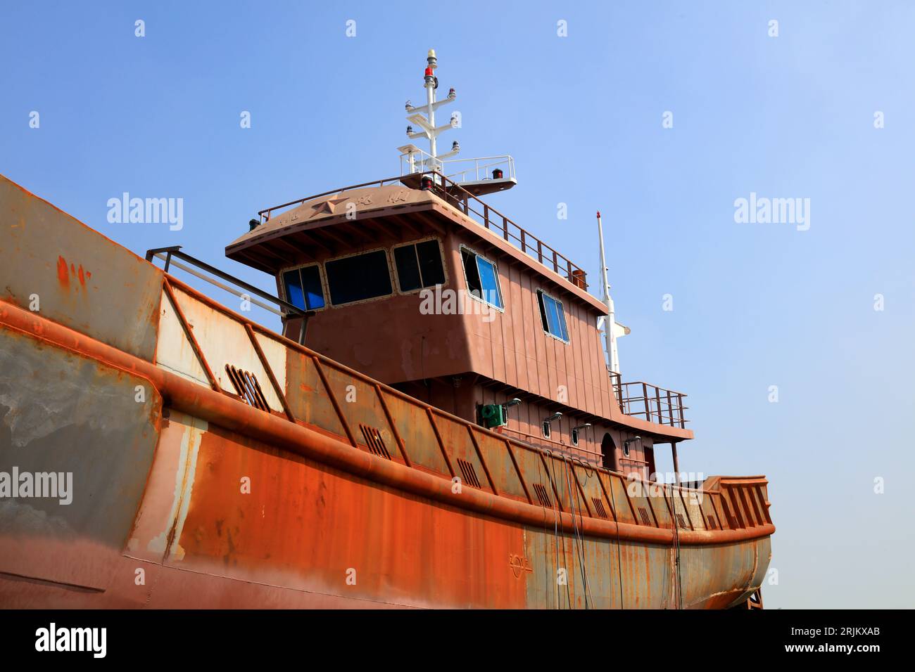 Vessel components in construction Stock Photo - Alamy