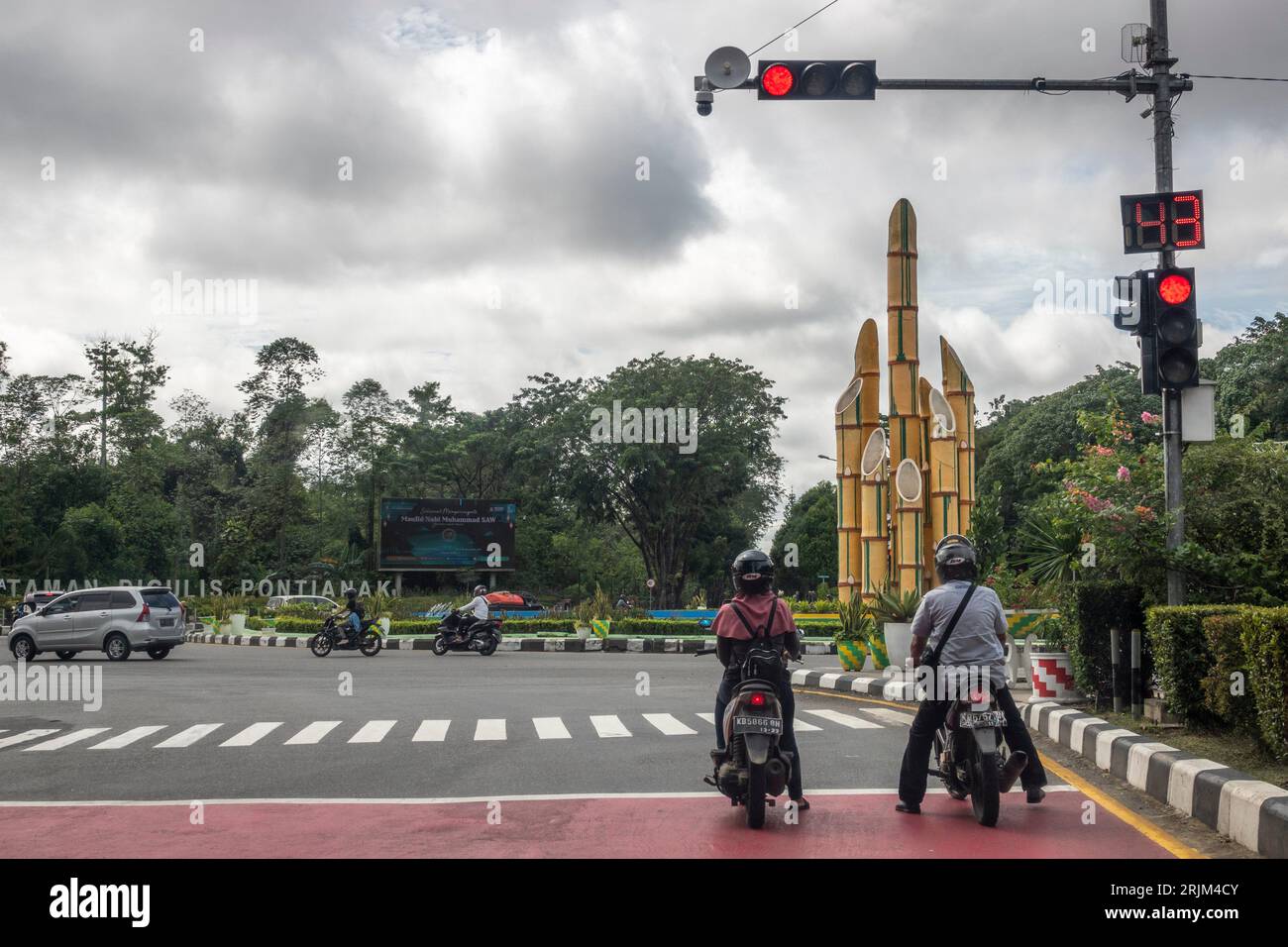 Pontianak street scenes, West Kalimantan, Indonesia, Borneo Pontianak ...