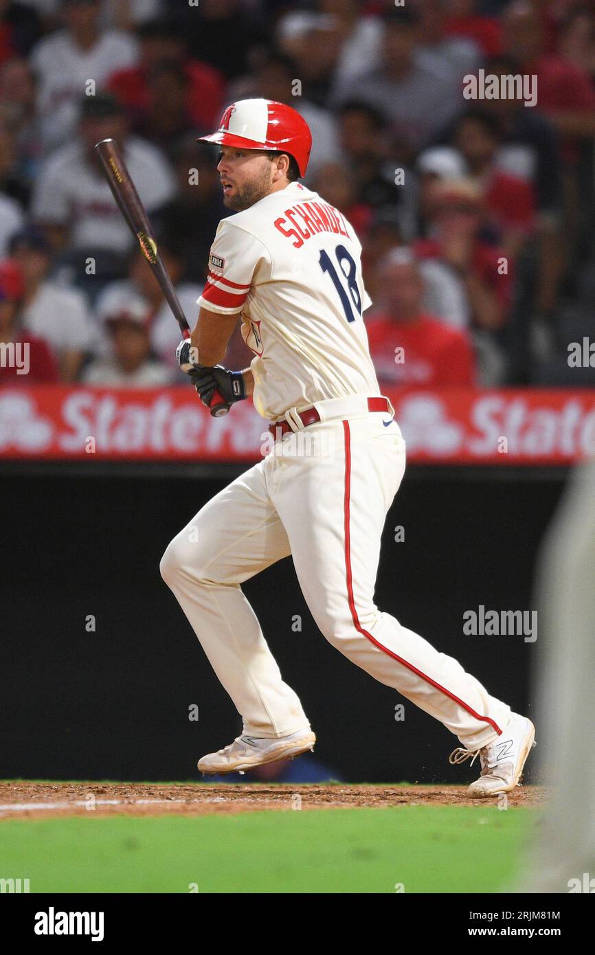 ANAHEIM, CA - AUGUST 18: Los Angeles Angels first baseman Nolan ...