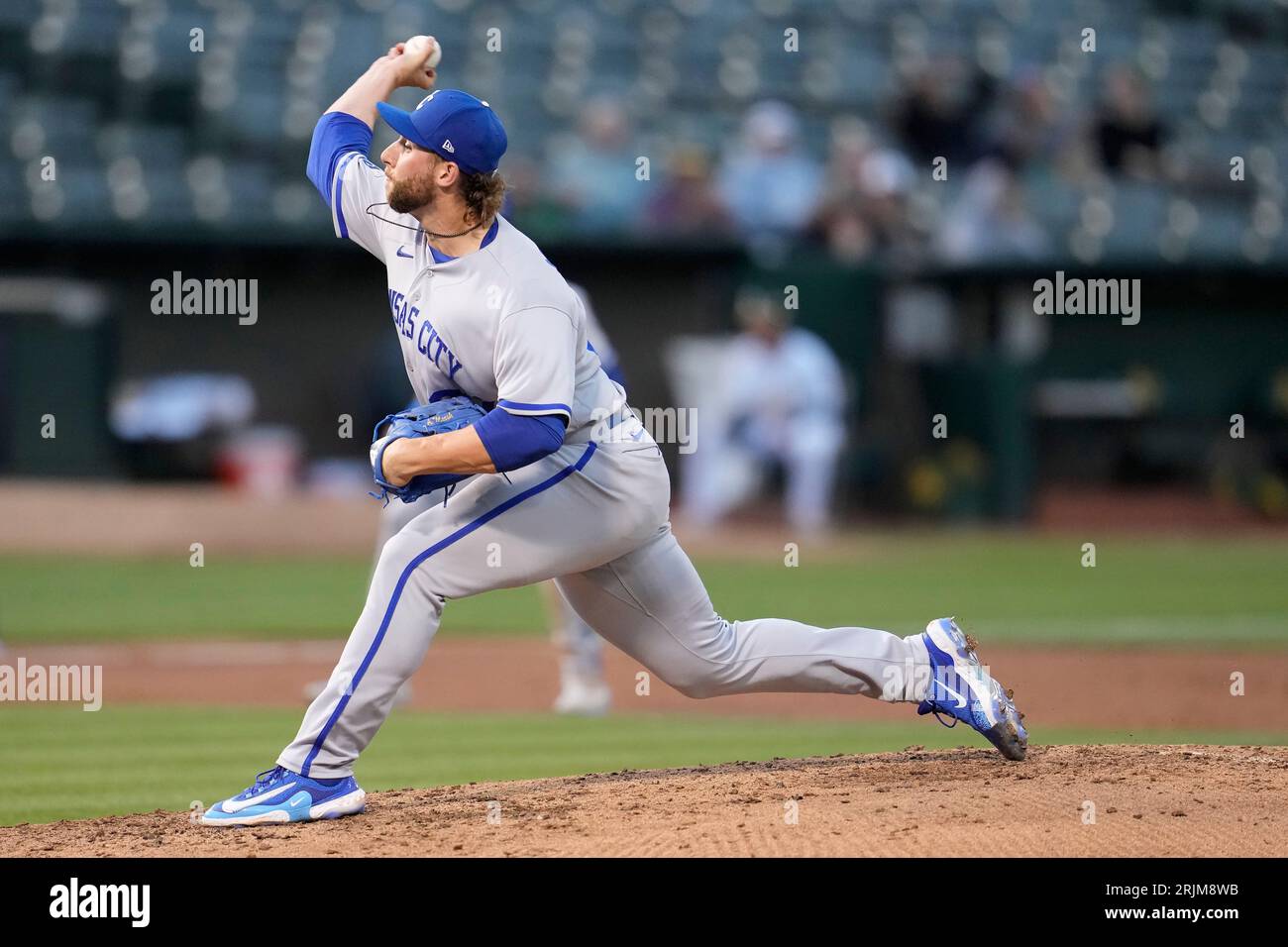 Kansas City Royals pitcher Alec Marsh during a baseball game against ...