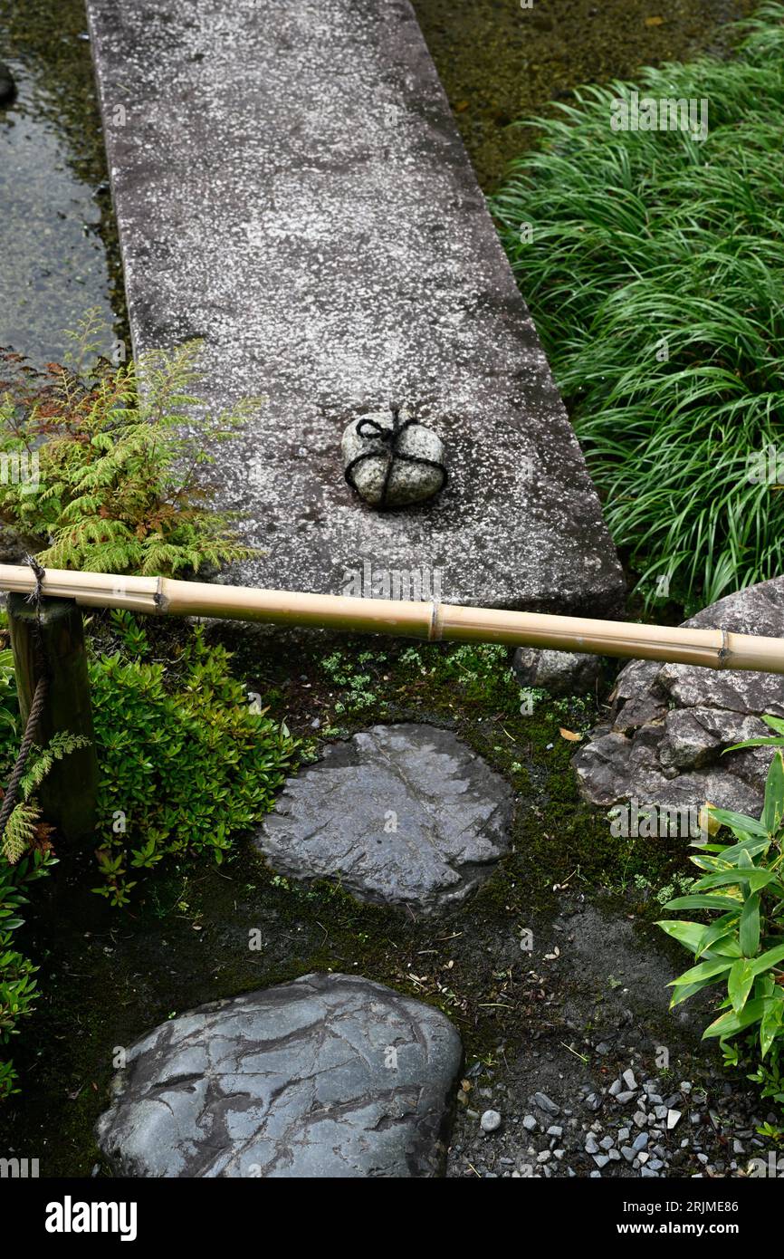 The garden of Murin-an in Kyoto was designed by Ogawa Jihei and built ...