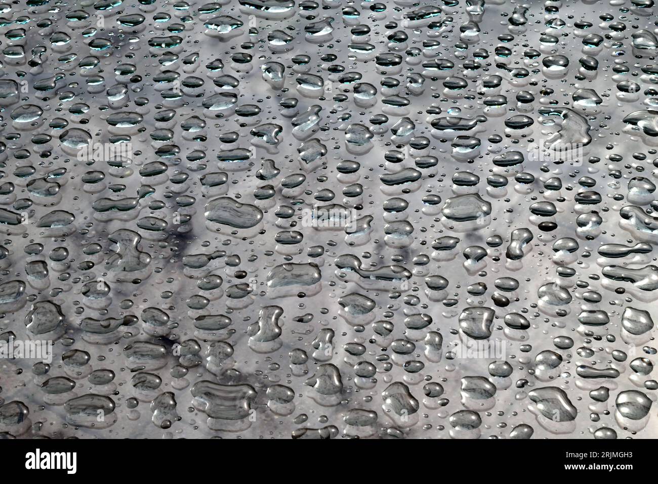 Water Droplet Abstract on glass Stock Photo - Alamy