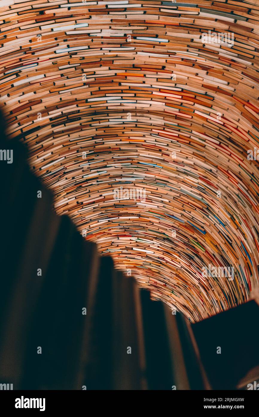 Book tower hi-res stock photography and images - Alamy