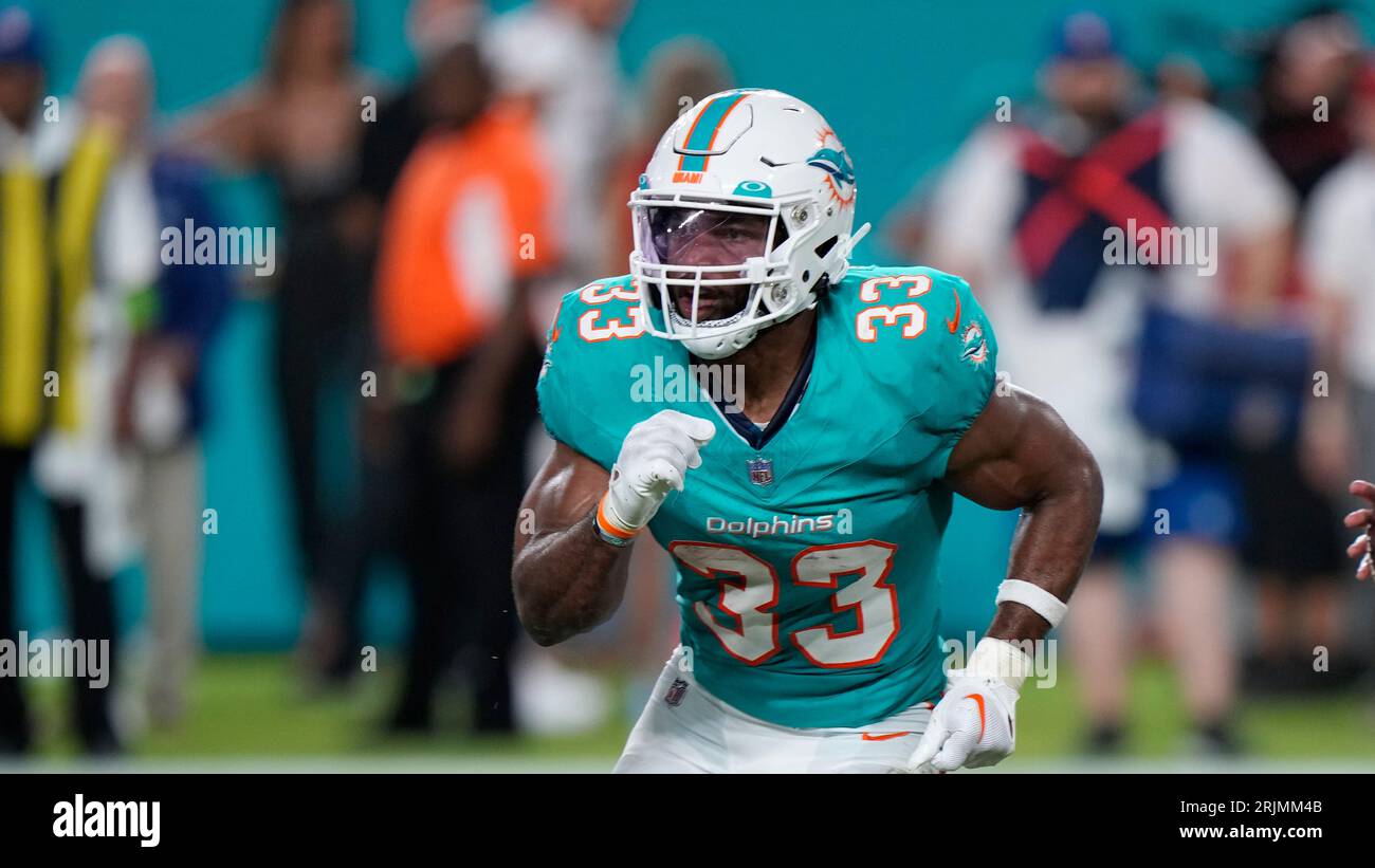 Miami Dolphins running back Chris Brooks is shown during the second ...