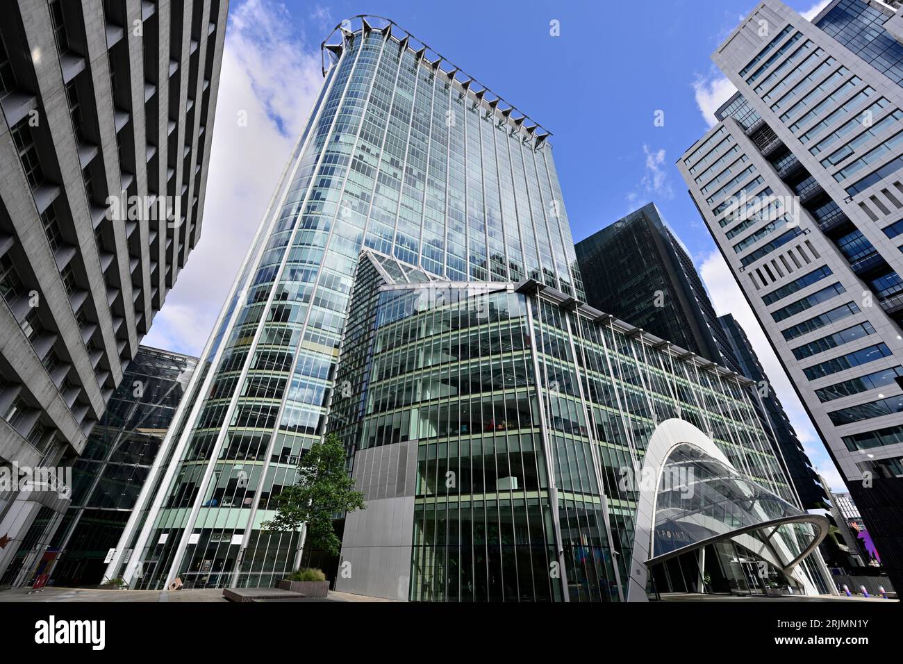 Citypoint, Ropemaker Street, City of London, United Kingdom Stock Photo ...