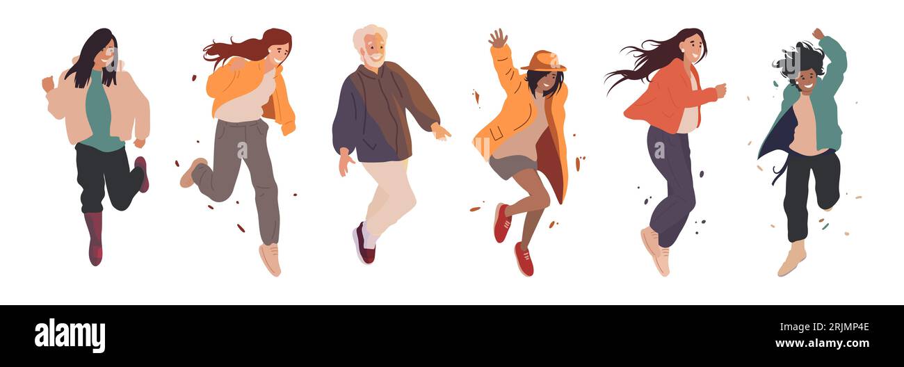 Happy laughing people funny Cut Out Stock Images & Pictures - Alamy