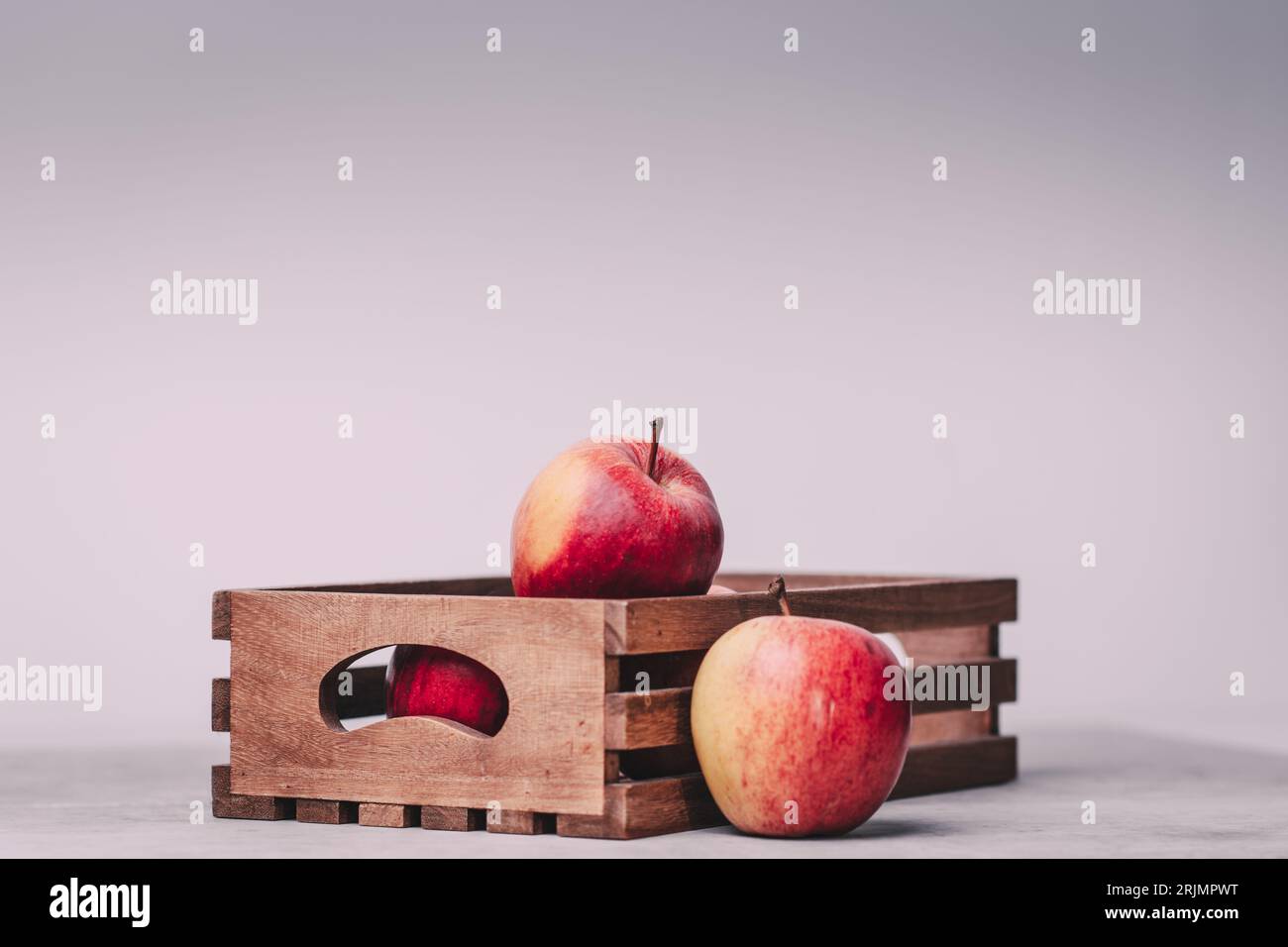Red apples isolated against hi-res stock photography and images - Alamy