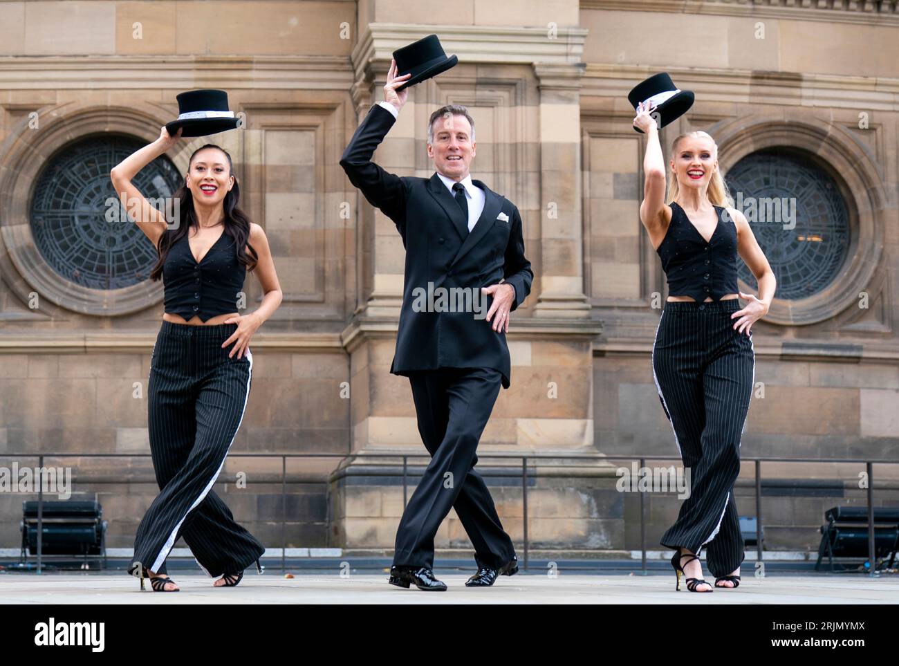 Strictly Come Dancing judge Anton Du Beke with dancers Kelly Chow (left ...