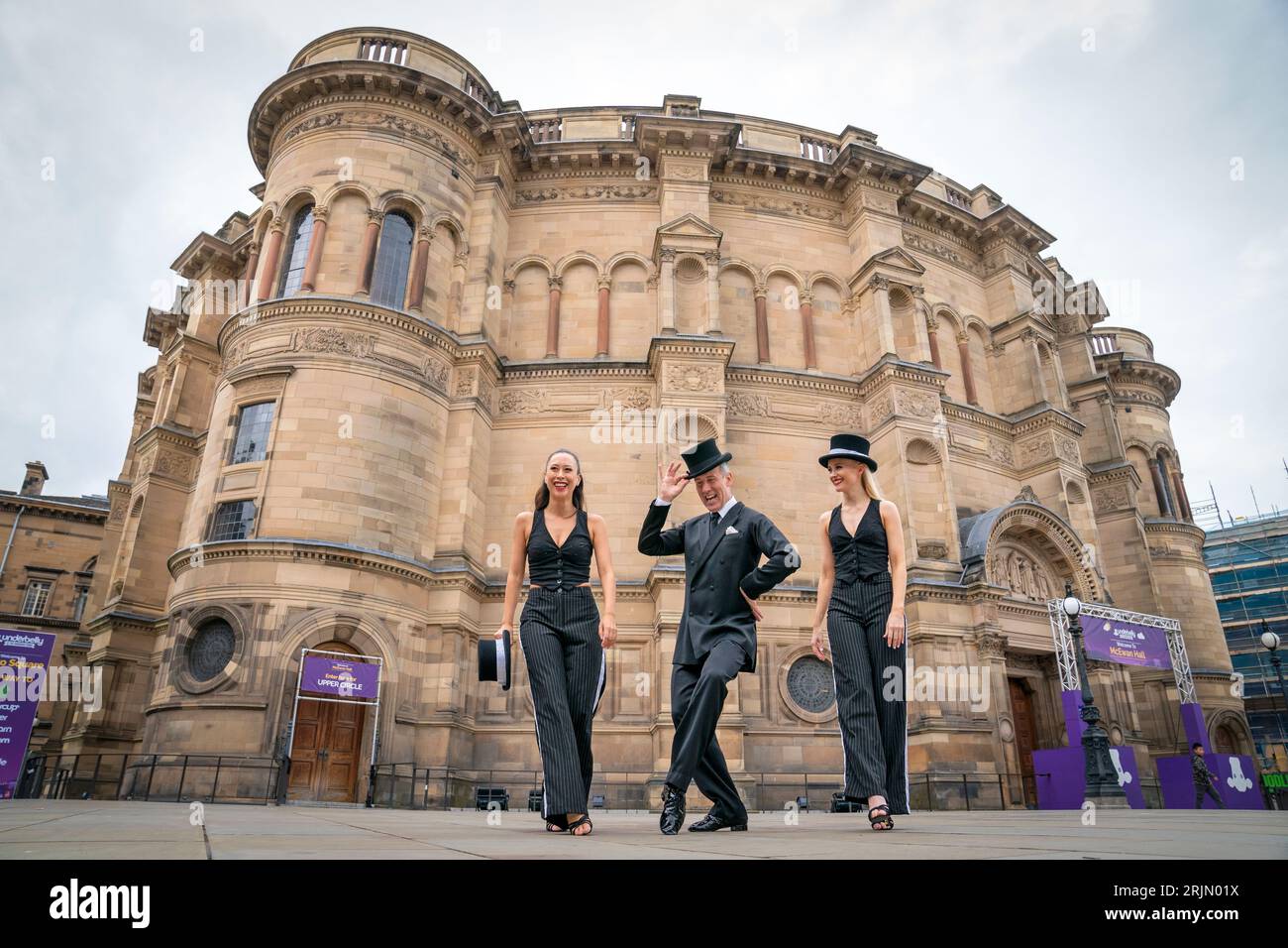Strictly Come Dancing judge Anton Du Beke with dancers Kelly Chow (left ...
