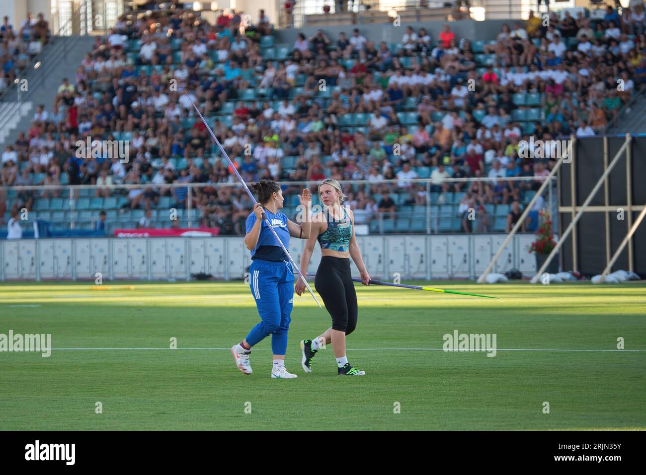 Elina Tzengko is a Greek track and field athlete, javelin athlete. and ...