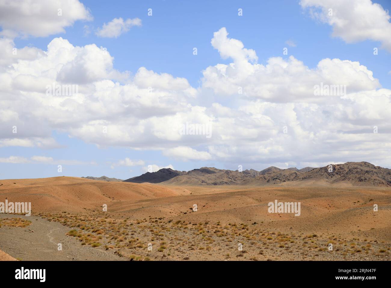 Landscape of the Gobi Desert, Southern Mongolia Stock Photo - Alamy