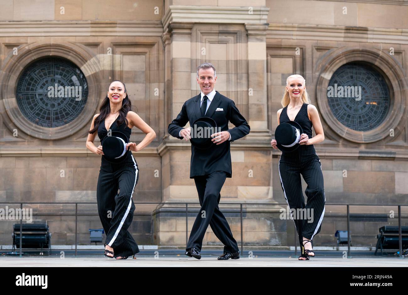 Strictly Come Dancing judge Anton Du Beke with dancers Kelly Chow (left ...