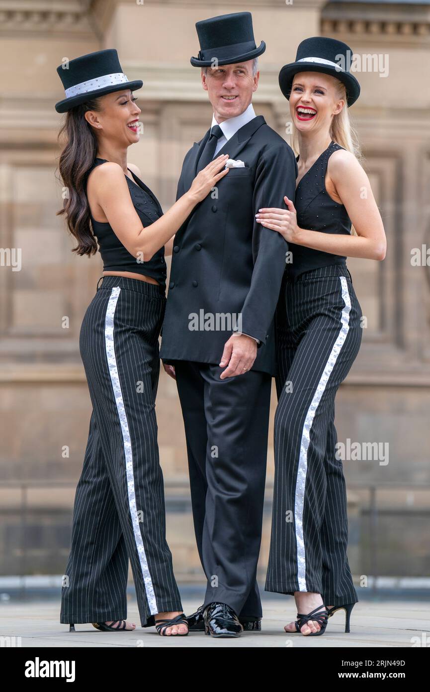 Strictly Come Dancing judge Anton Du Beke with dancers Kelly Chow (left ...