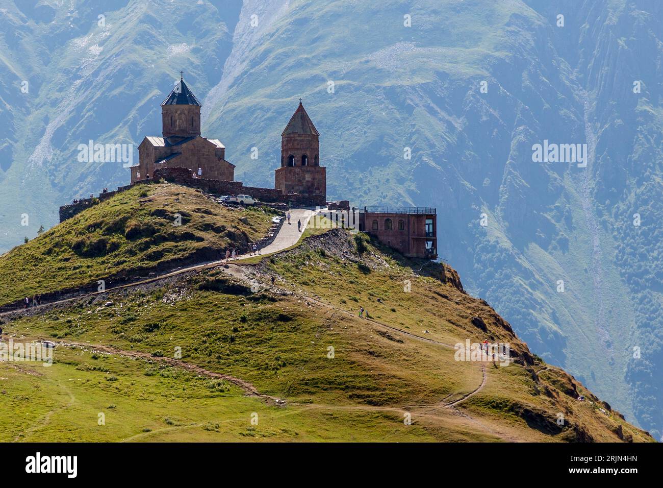 Kazbegi national park hi-res stock photography and images - Alamy