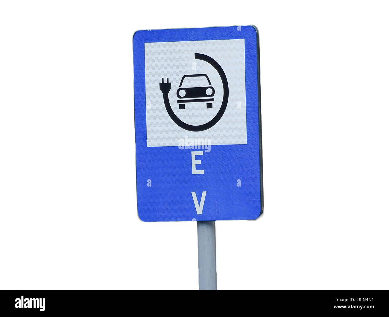 Indicator for electric cars. Recharging station for electric cars Stock ...