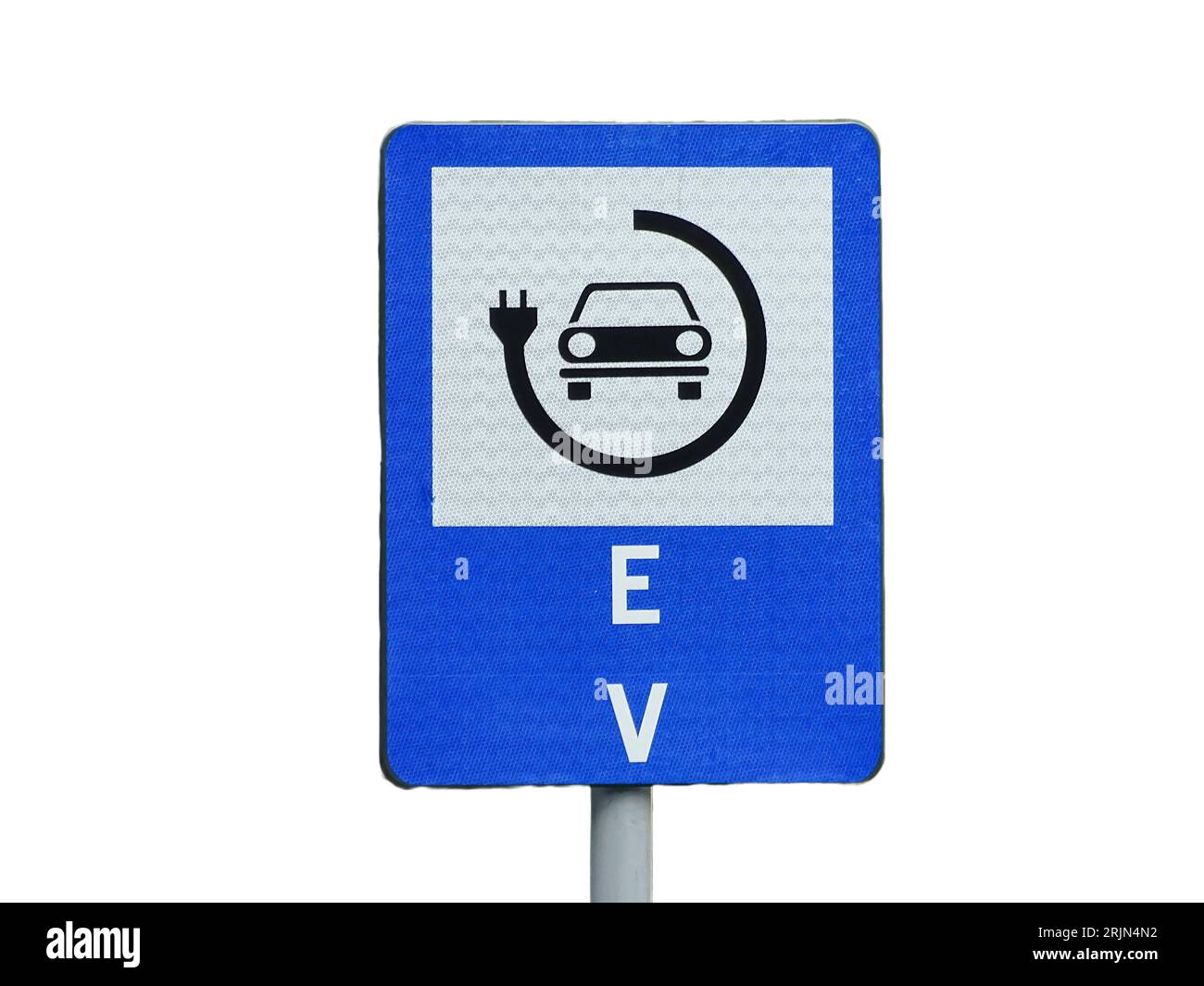 Indicator for electric cars. Recharging station for electric cars Stock ...