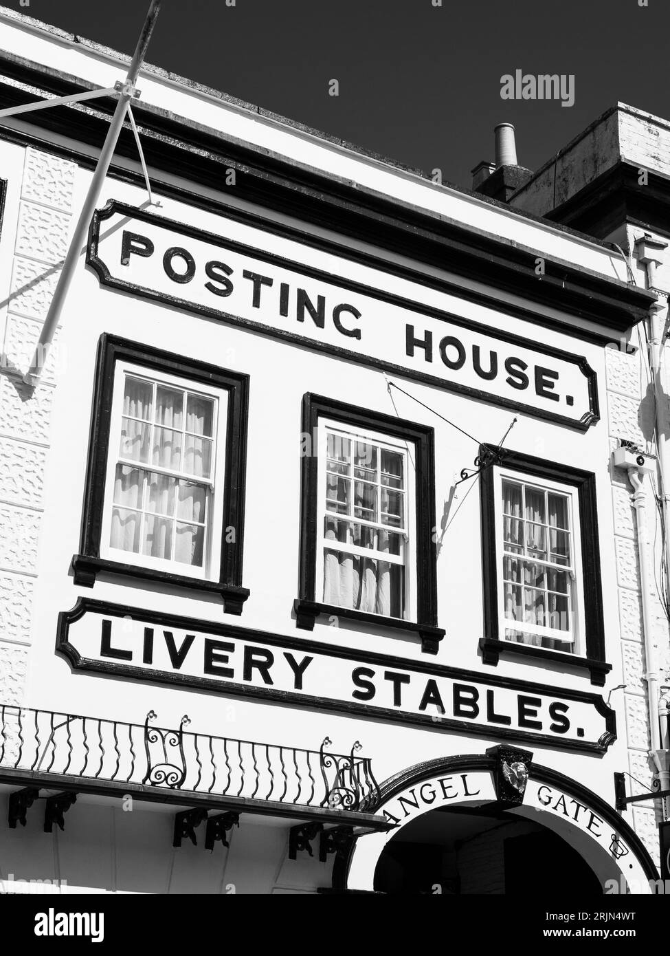 Guildford hotel Black and White Stock Photos & Images - Alamy