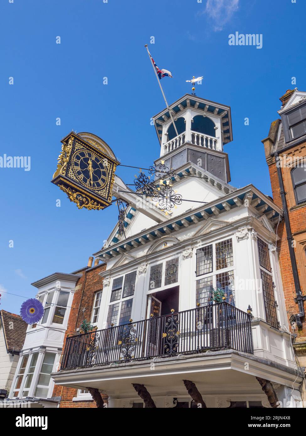 Guildford clock hi-res stock photography and images - Alamy