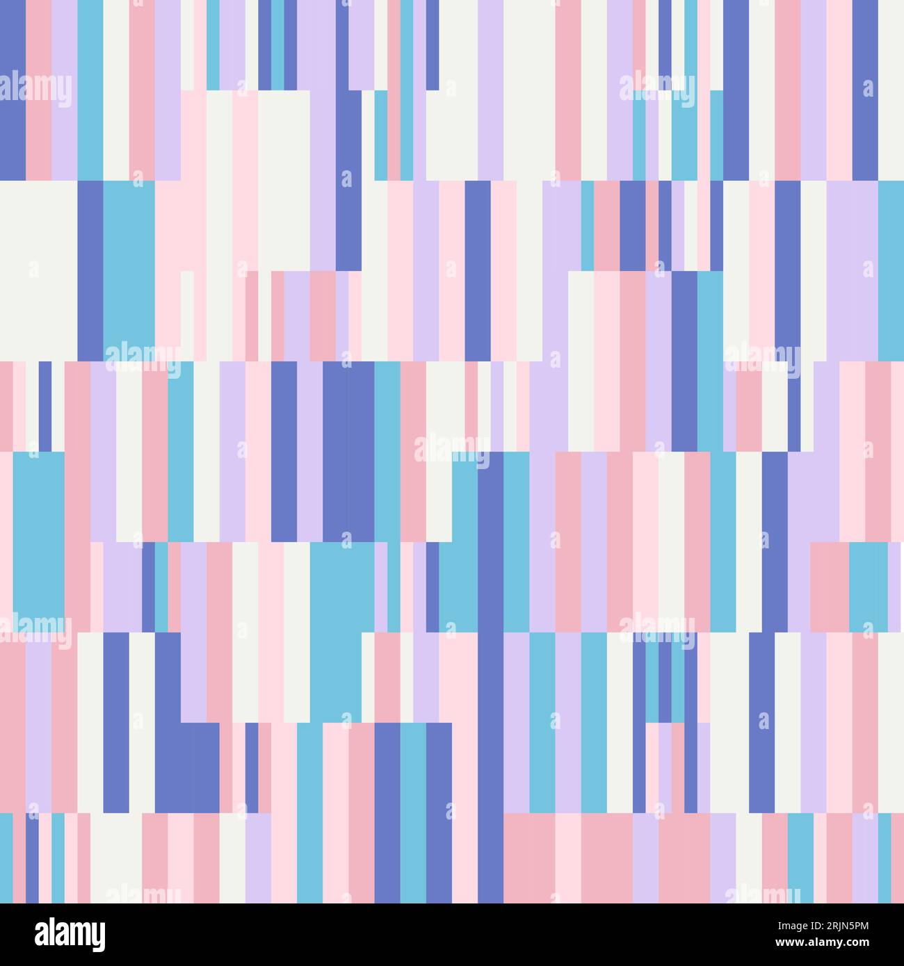 Colorful geometric composition. Vertical multi-colored lines. Seamless ...