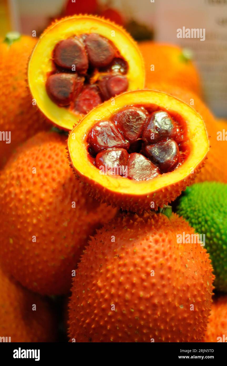 Gac Fruit (Momordica cochinchinensis Stock Photo - Alamy