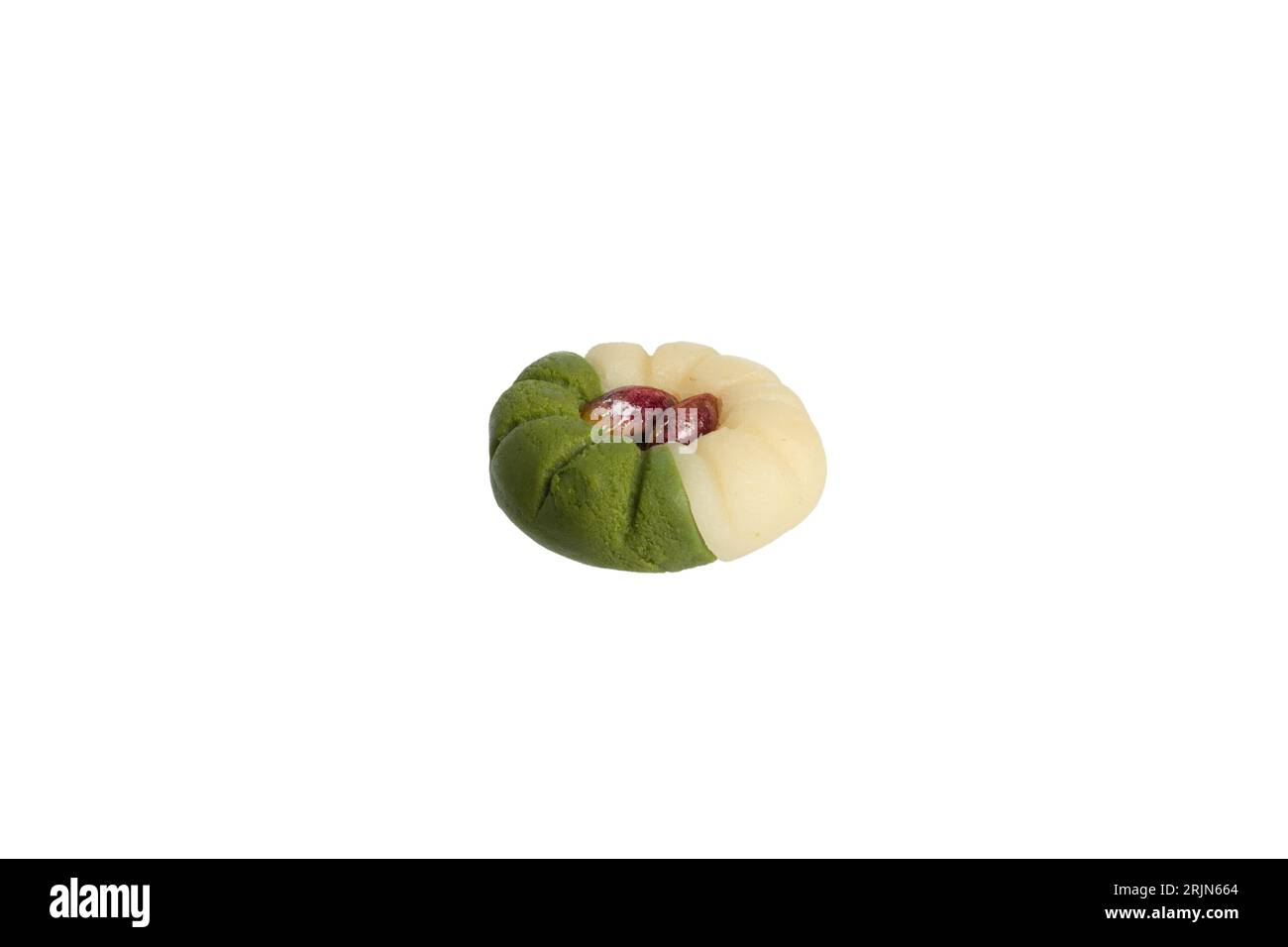 Syrian Turkish sweet candy (almond paste or Harissat al-looz) isolated ...