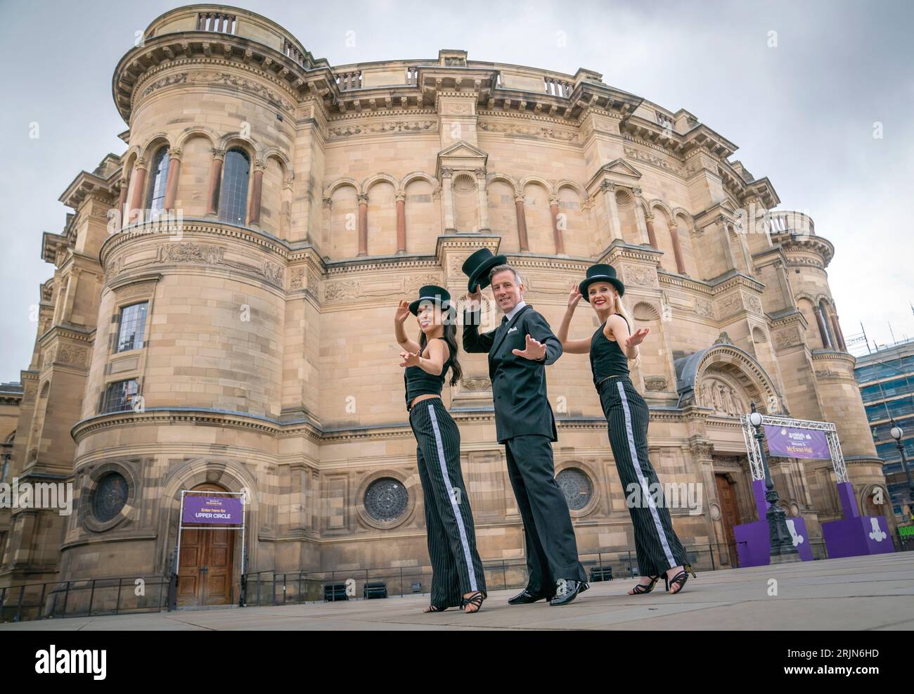 Strictly Come Dancing star Anton Du Beke with dancers Kelly Chow (left ...
