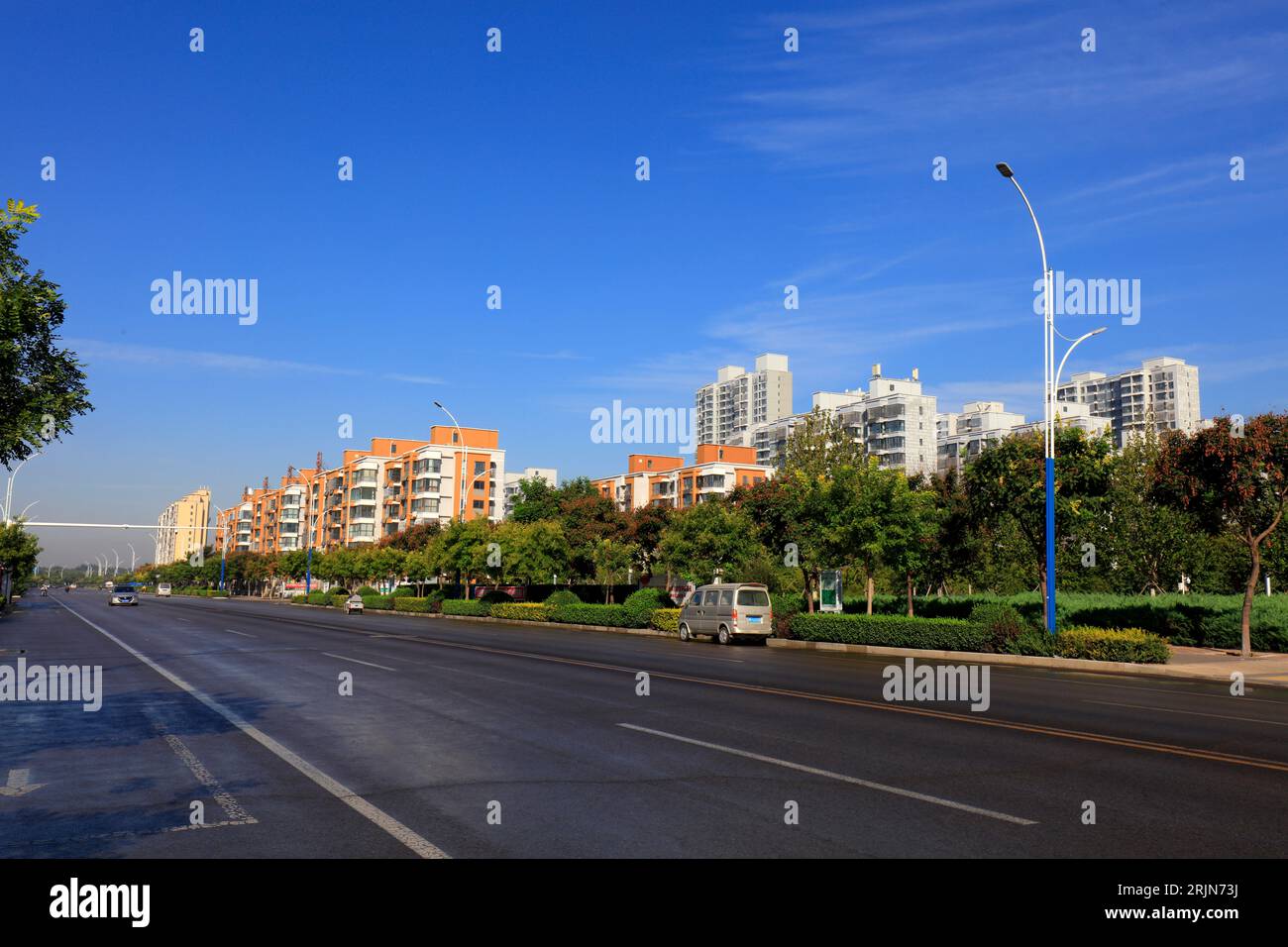 Urban Architectural Scenery, Tangshan City, China Stock Photo - Alamy