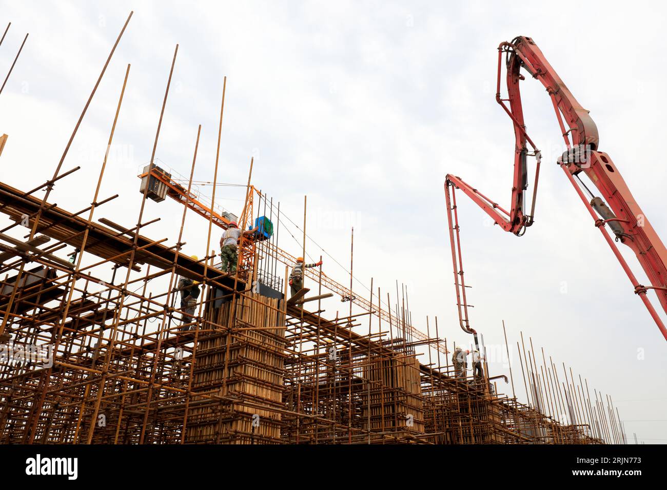 Infrastructure construction site Stock Photo - Alamy